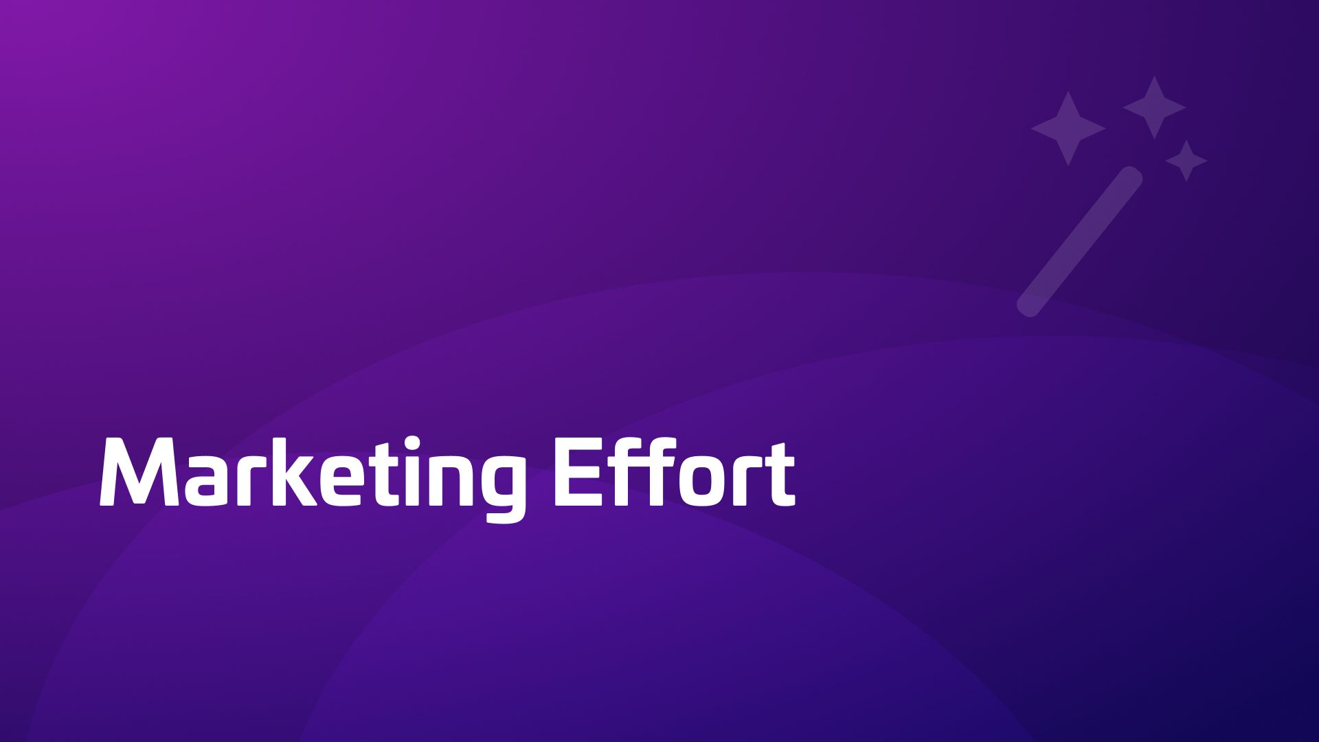 Marketing Effort: How to Assess & Coordinate Efforts | Woopra